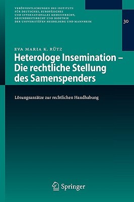 【预售】Heterologe Insemination - Die Rechtliche Stellung