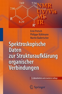 【预售】Spektroskopische Daten Zur Strukturaufklarung