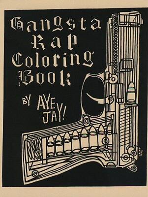 【预售】Gangsta Rap Coloring Book