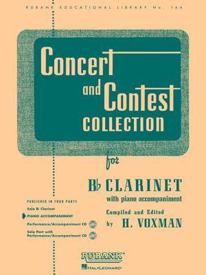 【预售】Concert and Contest Collections for Bb Clarinet: