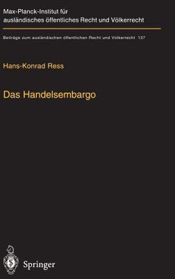 【预售】Das Handelsembargo: Volker-, Europa- Und