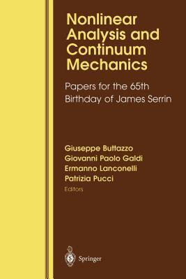 【预售】Nonlinear Analysis and Continuum Mechanics: Papers