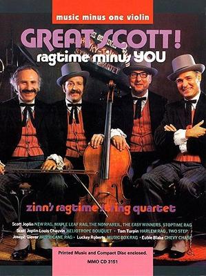 【预售】Great Scott!: Ragtime Minus You, Violin [With CD