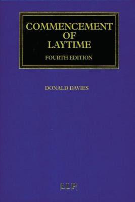 【预售】Commencement of Laytime