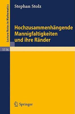 【预售】Hochzusammenh Ngende Mannigfaltigkeiten Und Ihre R