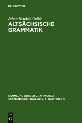 【预售】Altsachsische Grammatik: Mit Berichtigungen Und