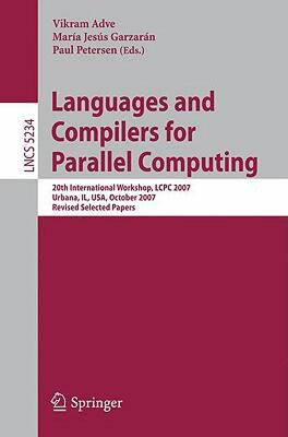【预售】Languages and Compilers for Parallel Computing: 20th