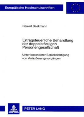 【预售】Ertragsteuerliche Behandlung Der Doppelstoeckigen