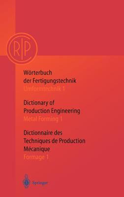 【预售】Worterbuch Der Fertigungstechnik. Dictionary of