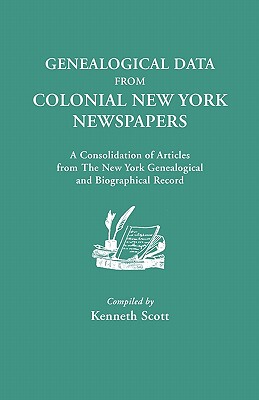 【预售】Genealogical Data from Colonial New York Newspapers.