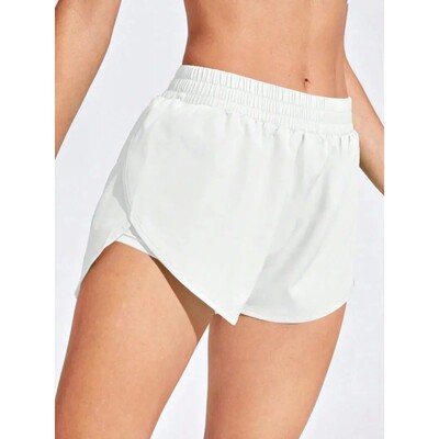 Yoga Shorts Women Fitness Elastic Running Workout Short Legg