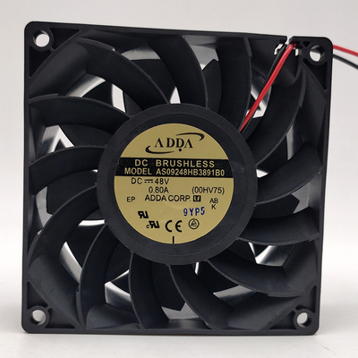 9厘米 暴力风扇  48V 0.80A AS09248HB3891B0 9238风扇