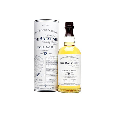 【发顺丰】The Balvenie百富12年单桶47.8度单一麦芽苏格兰威士忌
