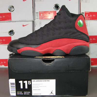 Jordan 13 bred 2013年复刻 AJ13 乔13 黑红 414571-010