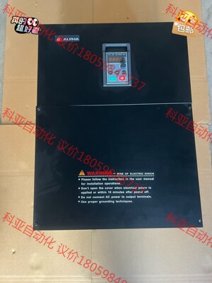 阿尔法6000E变频器 重载110KW 成色99新仅使用十几