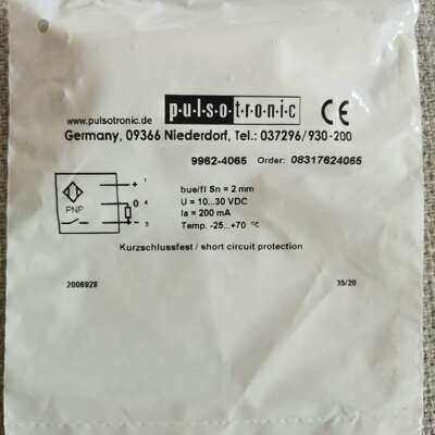 未拆封德国pulsotronic 9962-4065(议价)