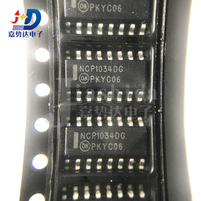 NCP1034DR2G NCP1034 开关控制器芯片 SOP-16 全新