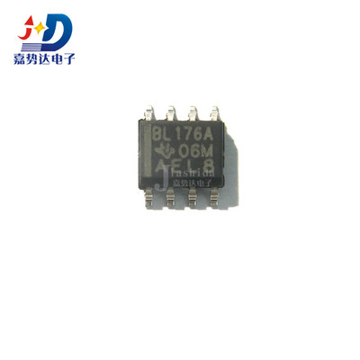 SN65LBC176ADR 丝印：BL176A SOP8 RS-485接口IC芯片 全新