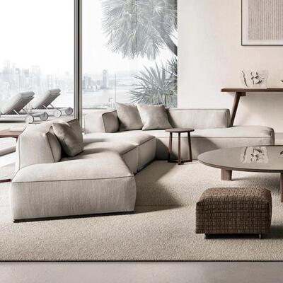 Flexform大组合布艺沙发