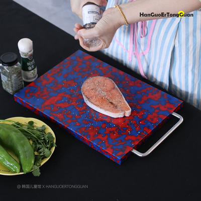 韩式塑料菜板耐用厨房切菜板方形防菌易清洗砧板简约大号切肉板