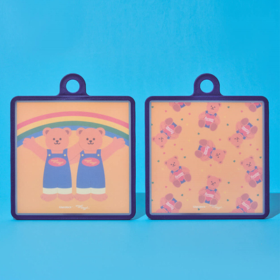 韩国wiggle小熊菜板高颜值栈板