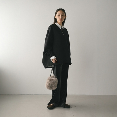 STYLEMIXER可爱冬天毛绒迷你包