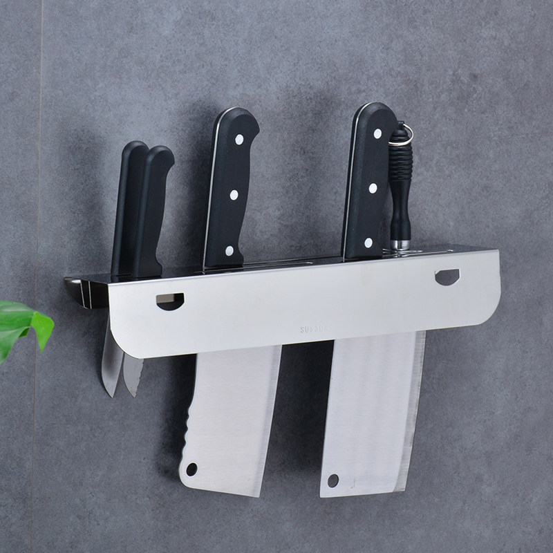 Buy 304 Stainless steel tool holder kitchen storage rack Holder wall ...