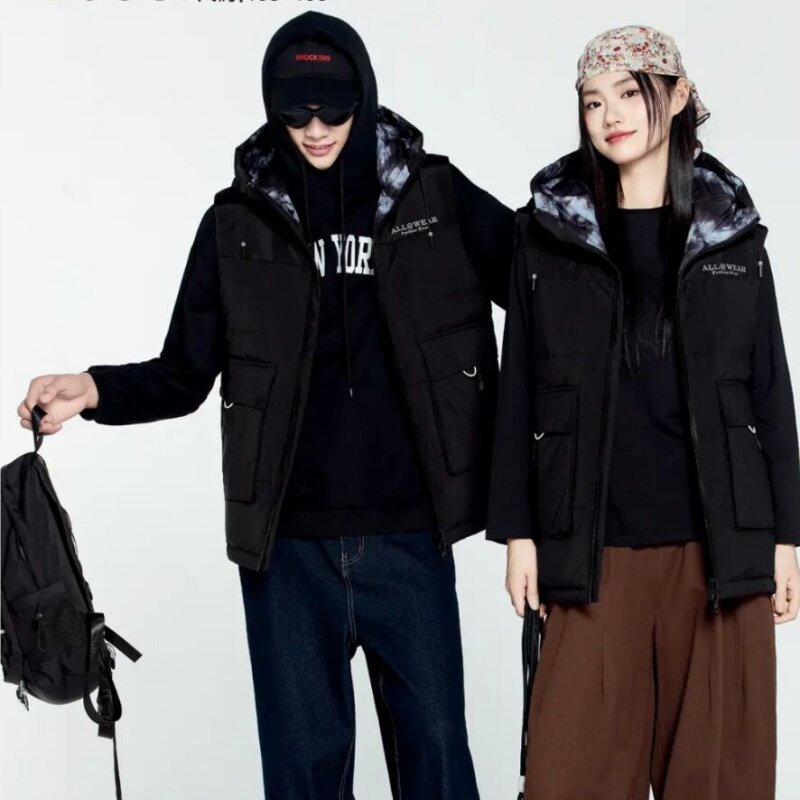2025款男女款羽绒服马甲九成品S2088半成品衣皮外壳翻新定制加工