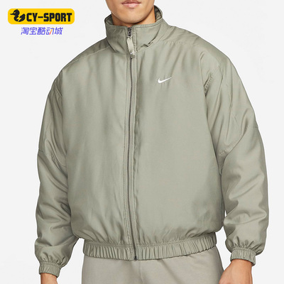 耐克正品男子立领夹克外套棉服