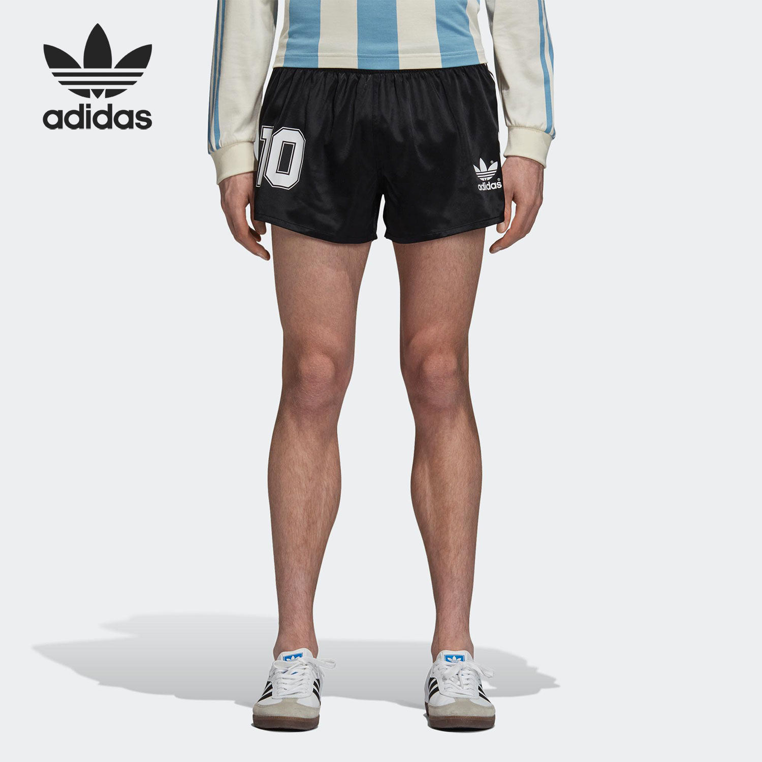 Adidas/阿迪达斯三叶草正品夏季新款运动休闲男子透气短裤 CD6972
