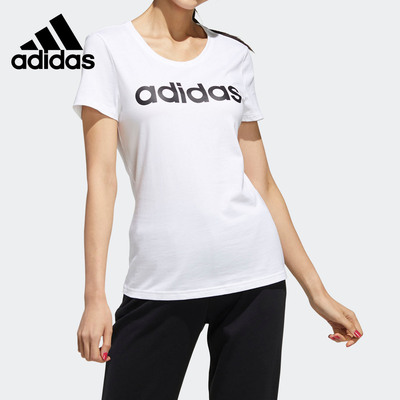阿迪达斯运动圆领短袖恤正品