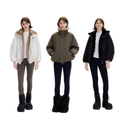 SDDANEROG 90绒加厚保暖羽绒服派克座山雕冬季环保皮草毛领外套