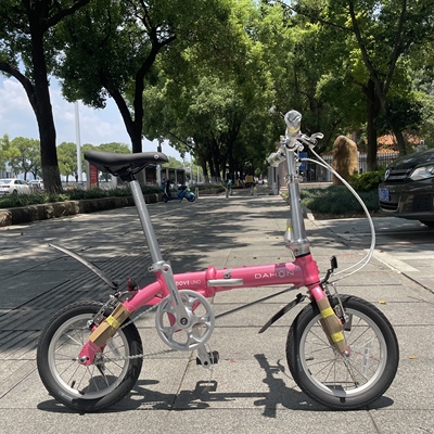 dahon大行折叠自行车BYA412超轻学生男女式铝合金单车便携小巧