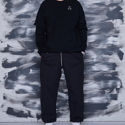 【蚀刻补录】机能长裤尼龙阔腿裤多拉链防水P50-E非acronym