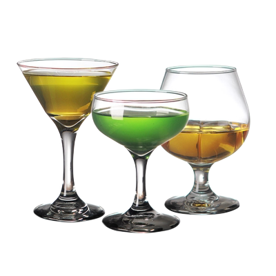 马天尼无铅玻璃高脚干邑鸡尾酒杯