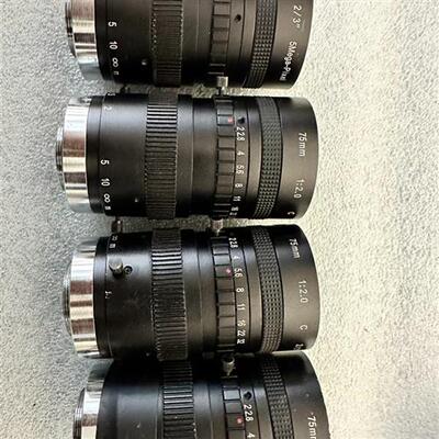 全新库存工业相机C口镜头 75mm 5Mega-pixel全新议价