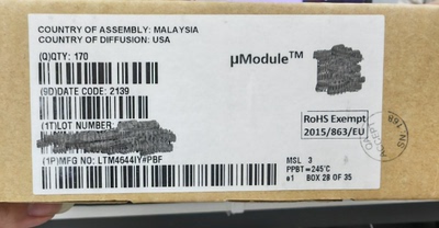 LTM4644IY#PBF全新配单芯片