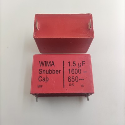 WIMA Snubber Cap 1.5UF 1600V P48MM 威马 155 薄膜电容