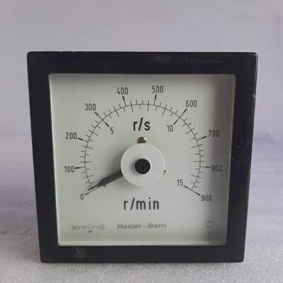 Hasler Bern 110V Meter 0.900 RPM