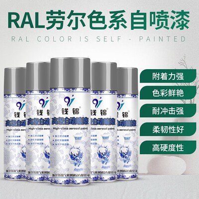 劳尔色 RAL7040窗英灰自喷漆