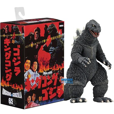 NECA1962电影版哥斯拉金刚怪兽