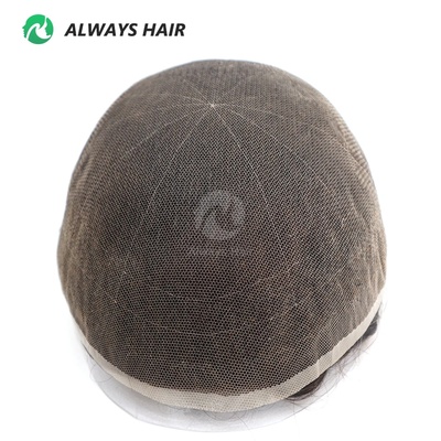All French Lace Men Hair Toupee Invisible Hair
