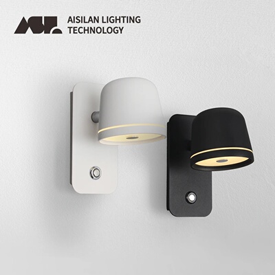 LED reading Wall Lamp Touch dimmable 3corlor Adjustable Wall