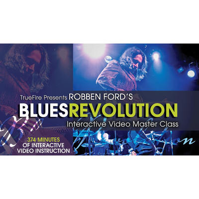 TrueFire Blues Revolution Robben Ford 布鲁斯吉他教程+音视谱