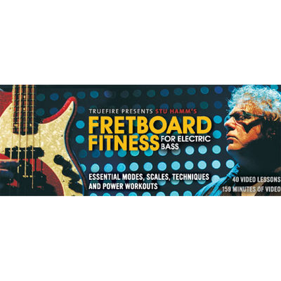 TrueFire Stu Hamm Fretboard Fitness for Electric Bass 电贝斯