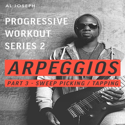 Progressive Workout 2 Arpeggios 3 Sweep Picking Tapping 点弦