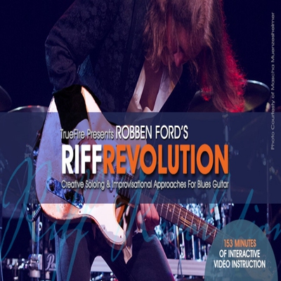TrueFire Riff Revolution Robben Ford 布鲁斯吉他乐段+音视谱