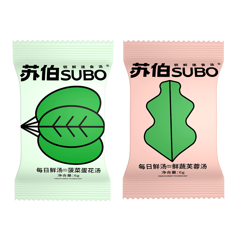 苏伯速食鲜蔬汤开水冲泡即食