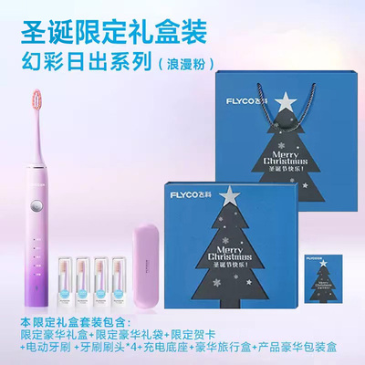 飞科电动牙刷成人家用情侣充电式