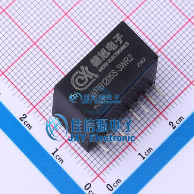 电源模块    WRB1205S-3WR2  DEXU(德旭电子)  插件